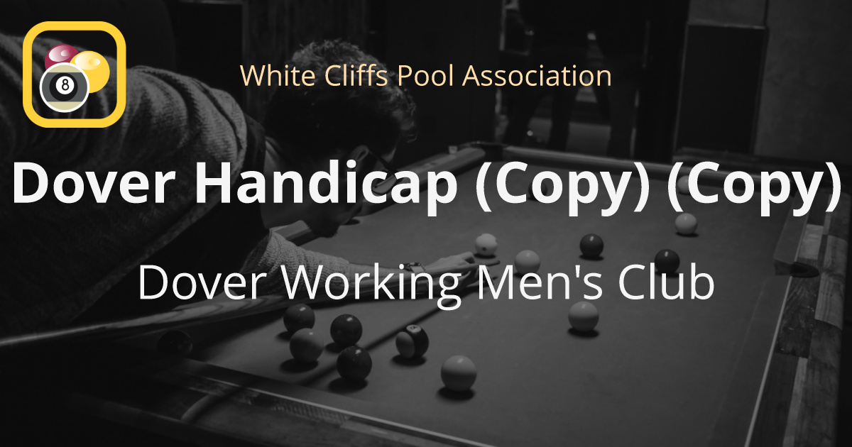 Team Knockout 2025 | Hindley Pool League