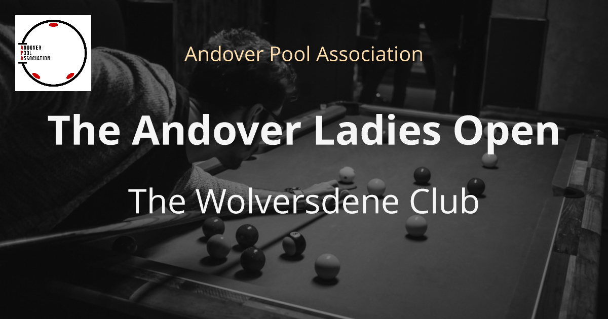 The APA Andover Ladies Open | Andover Pool Association
